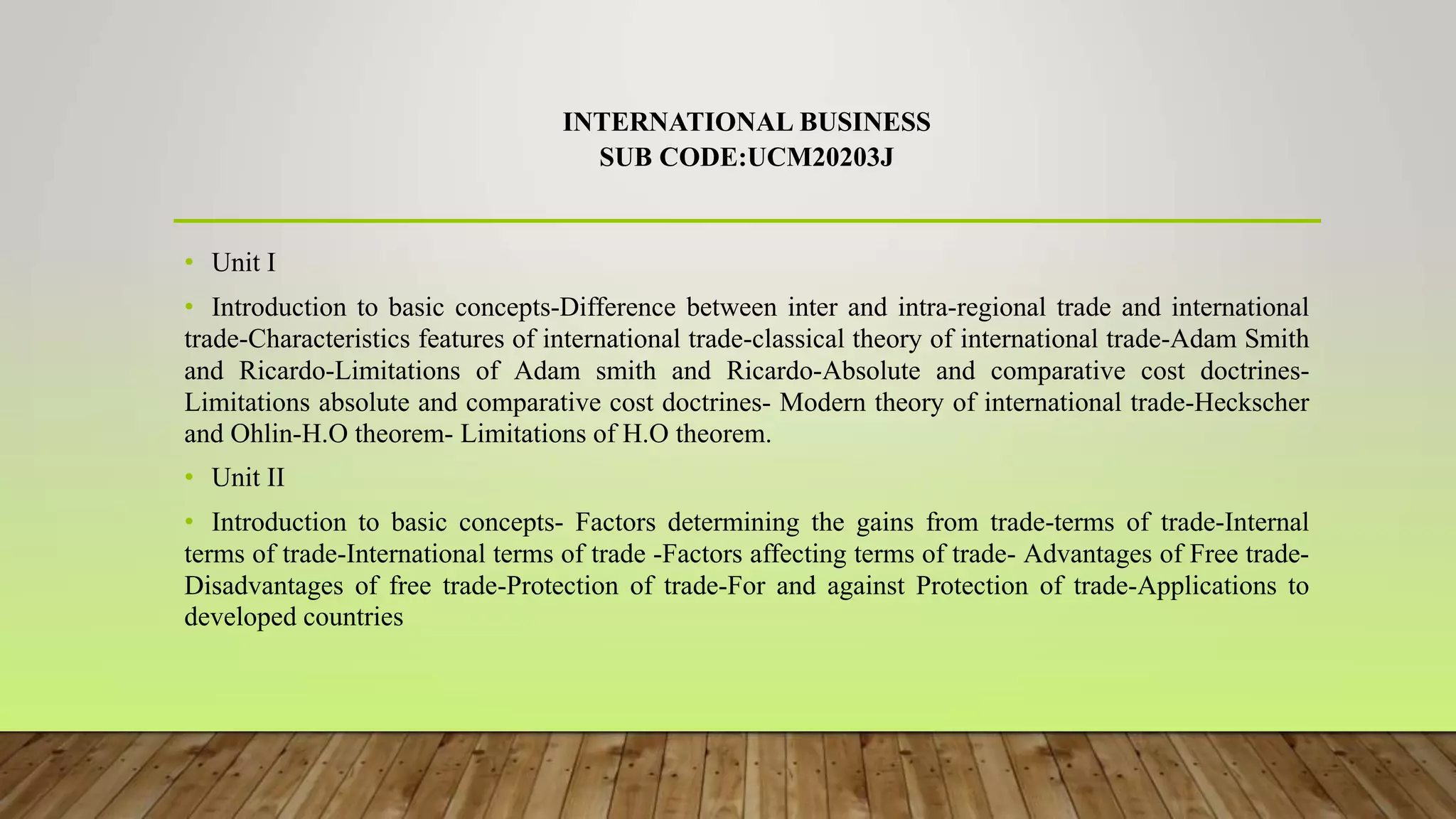 International Business Unit 1.ppt