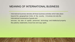 International Business Unit 1.ppt