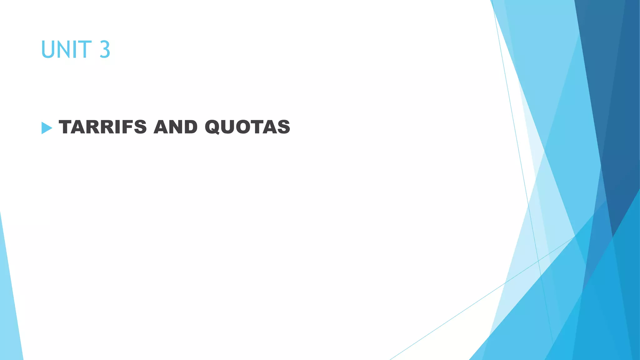 INTERNATIONAL BUSINESS UNIT 3.pptx | Commodities | Economy