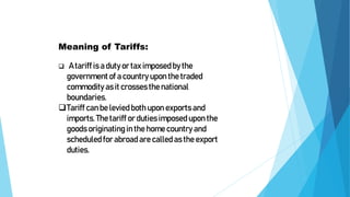 INTERNATIONAL BUSINESS UNIT 3.pptx | Commodities | Economy