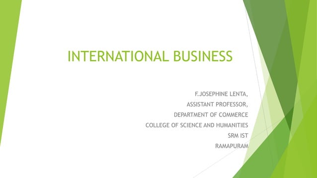 INTERNATIONAL BUSINESS UNIT 5.pptx
