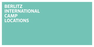 International Berlitz camp brochure_2019 | PDF
