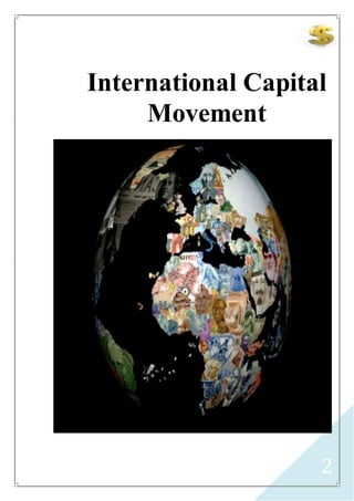 International capital movement | PDF