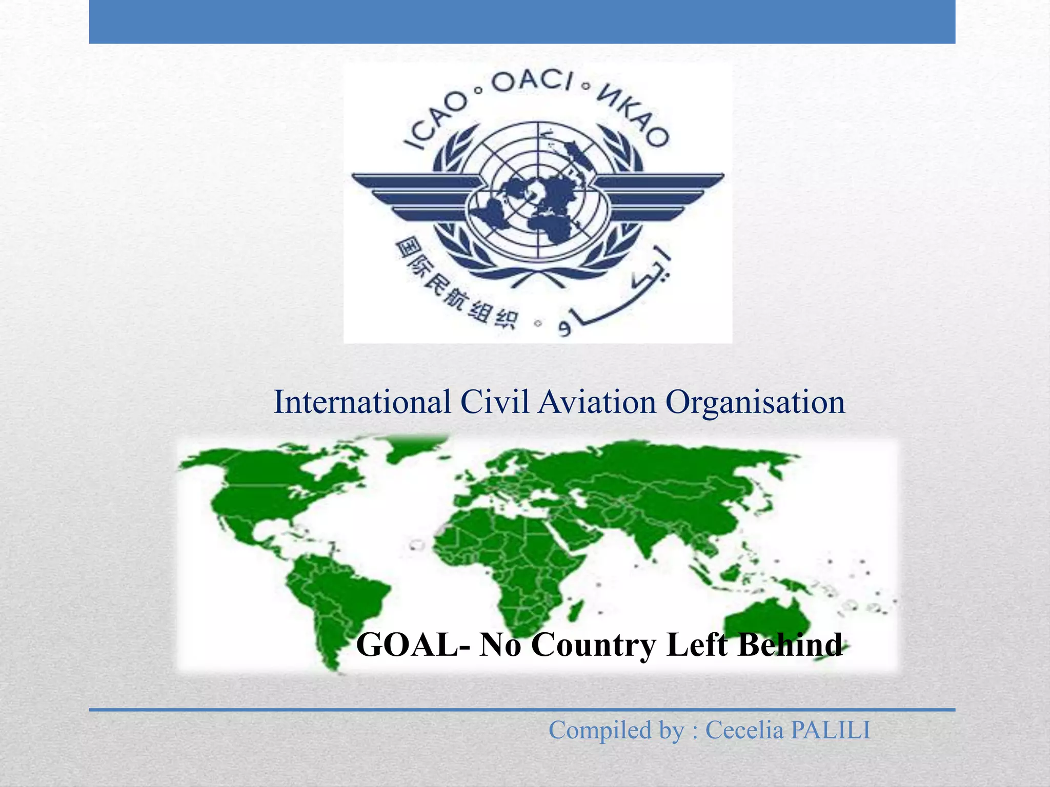 International civil aviation organization (icao) | PPTX