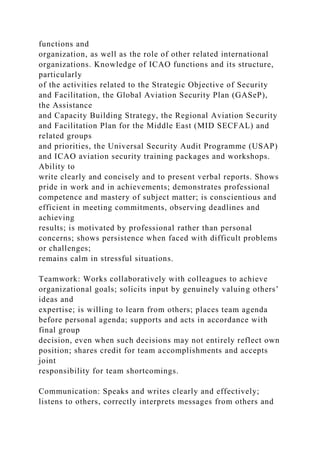 International Civil Aviation Organization Vacancy Notice .docx