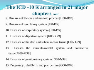 International classification of disease | PPTX