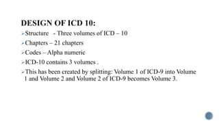 International classification of diseases | PPTX
