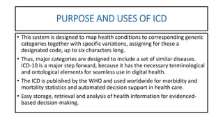 International classification of diseases | PPTX