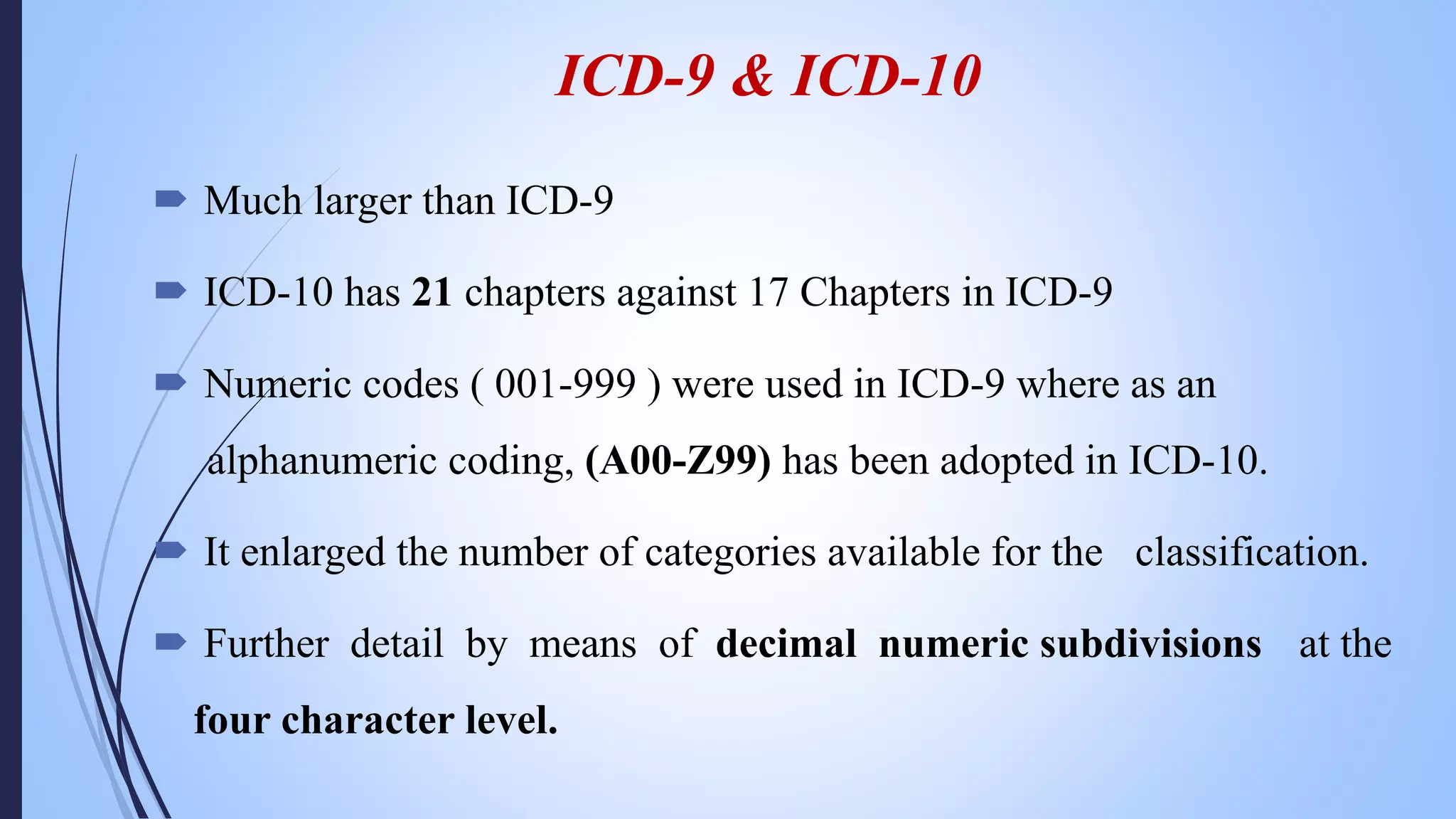 International classification of diseases ak | PPTX