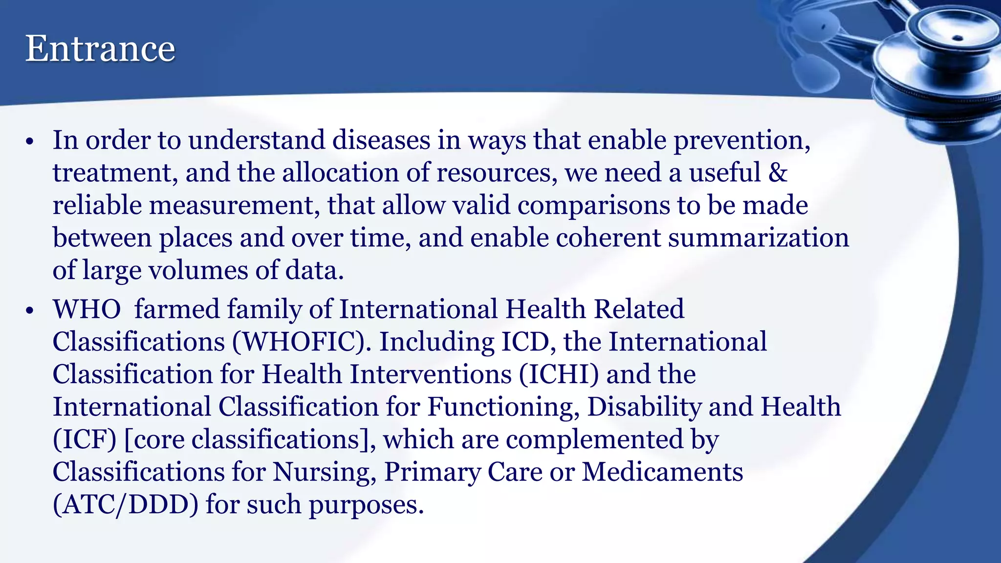 International Classification of Diseases, 10th & 11th review.pptx