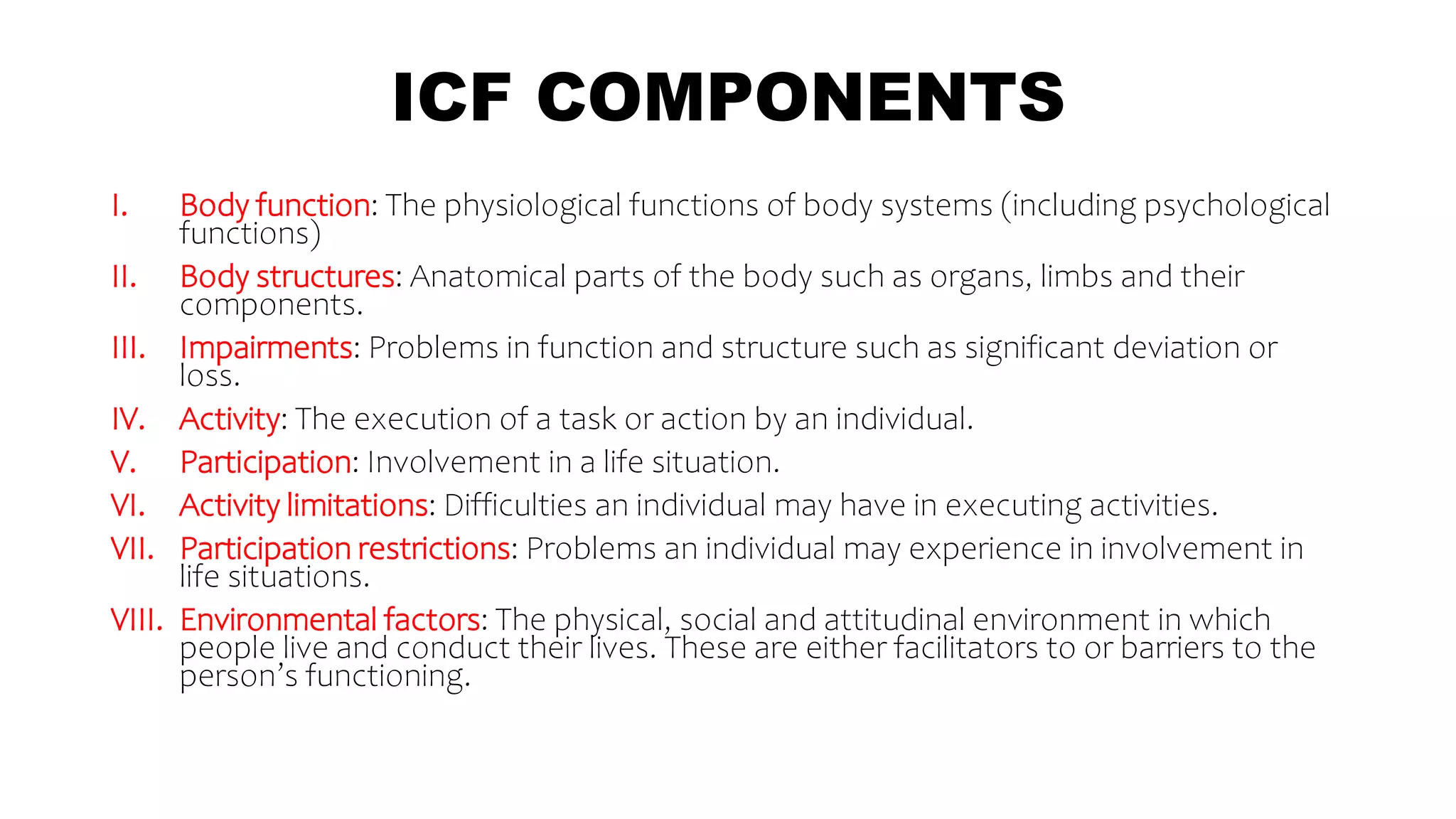 International Classification of Functioning, Disability, and.pptx
