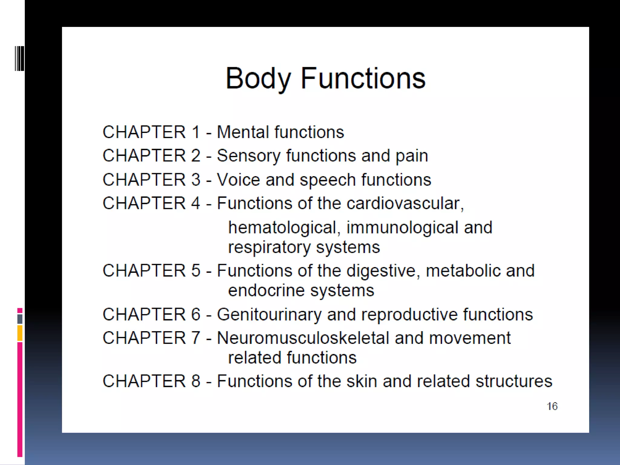 International classification of functioning, disability and health | PPTX