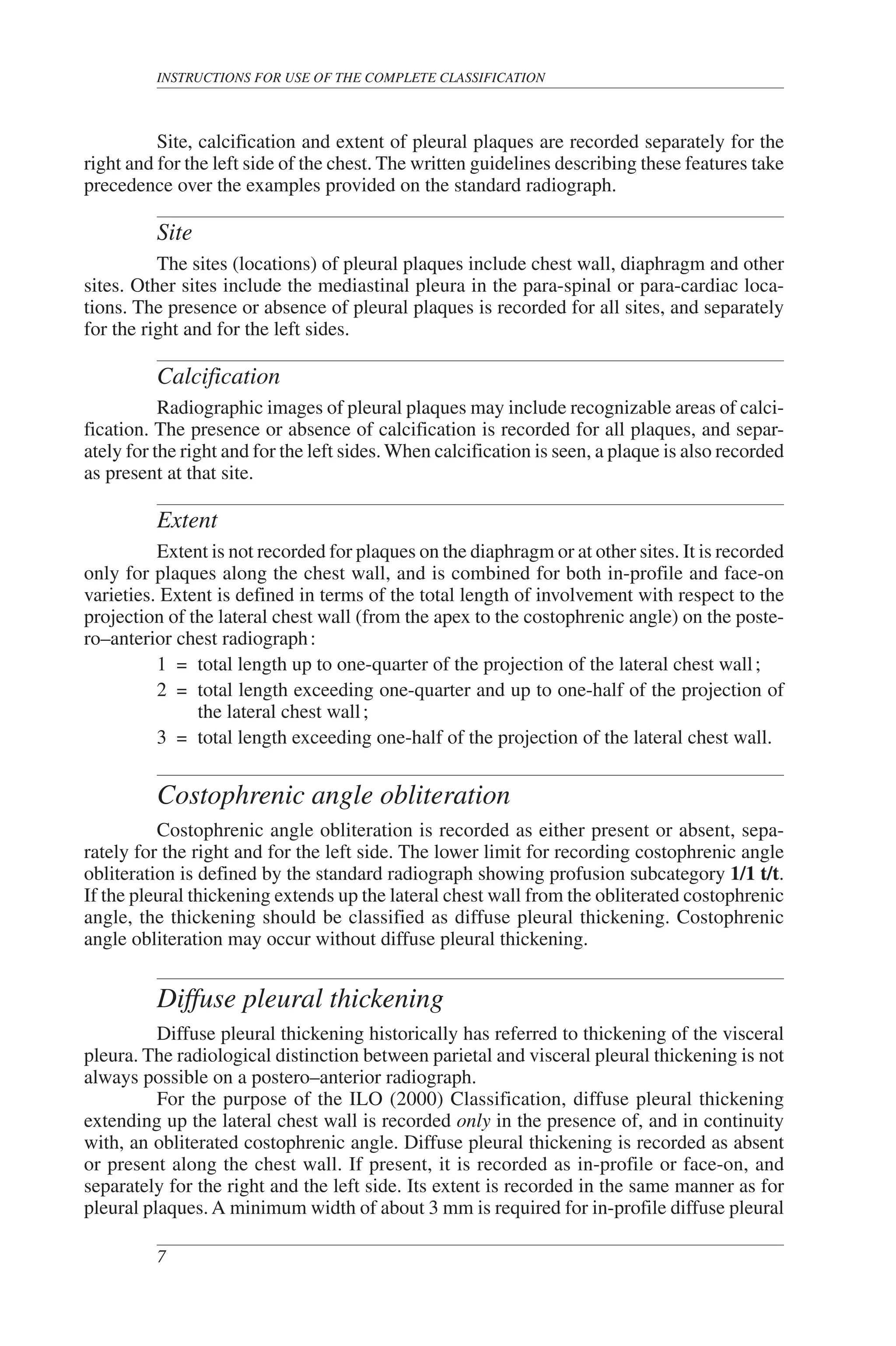 International classification of radiograph | PDF