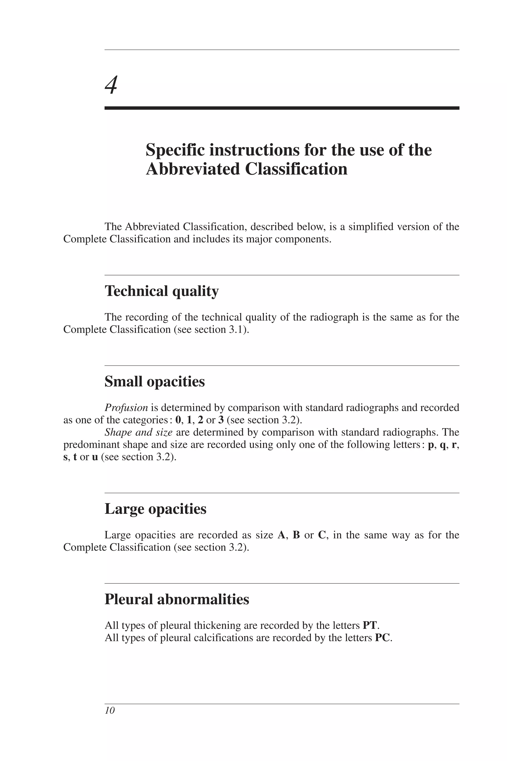 International classification of radiograph | PDF