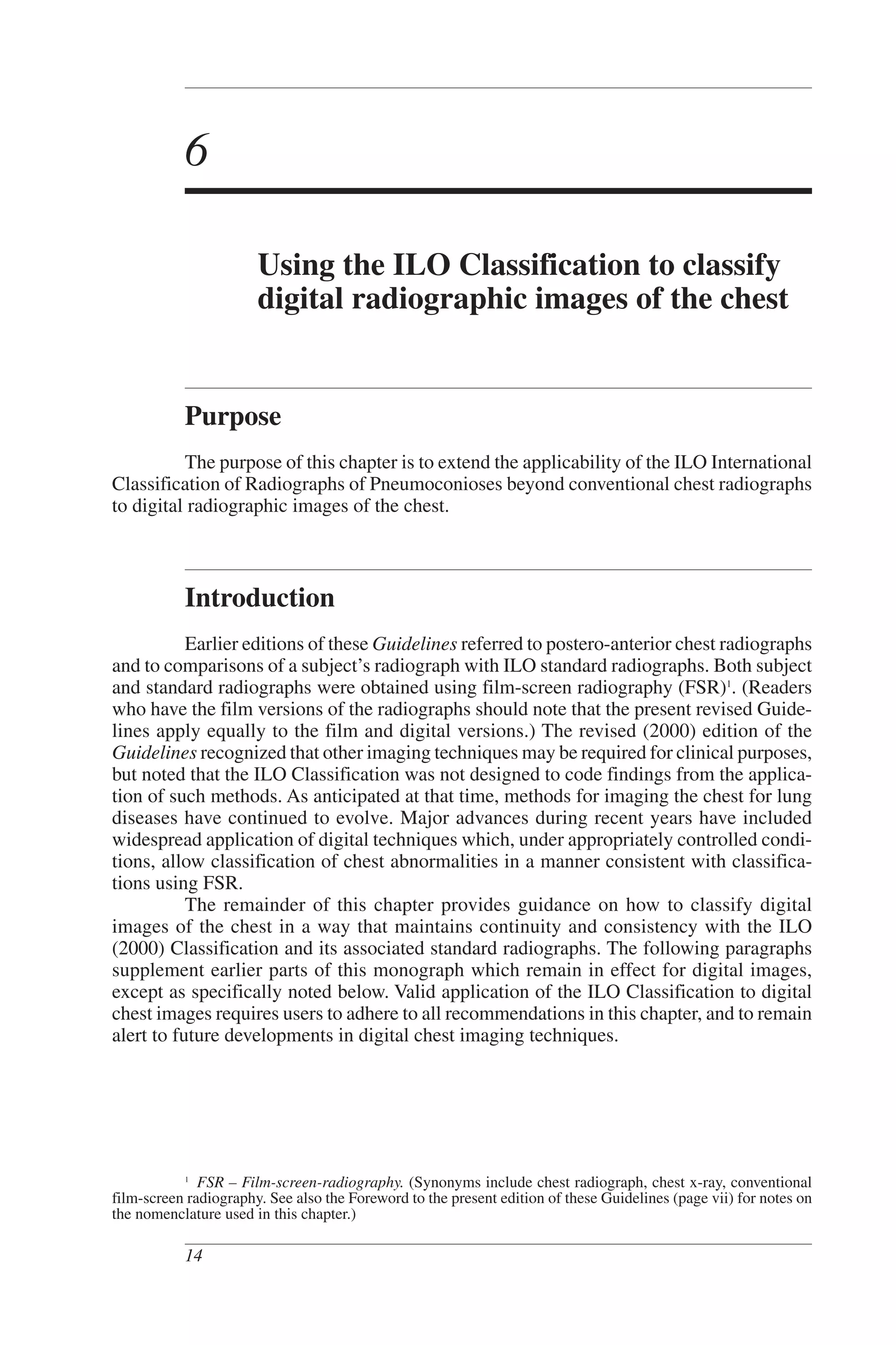 International classification of radiograph | PDF