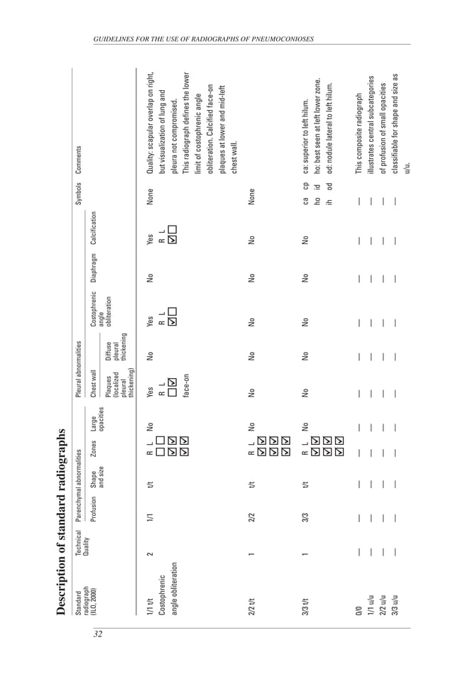 International classification of radiograph | PDF | Lung and Respiratory ...