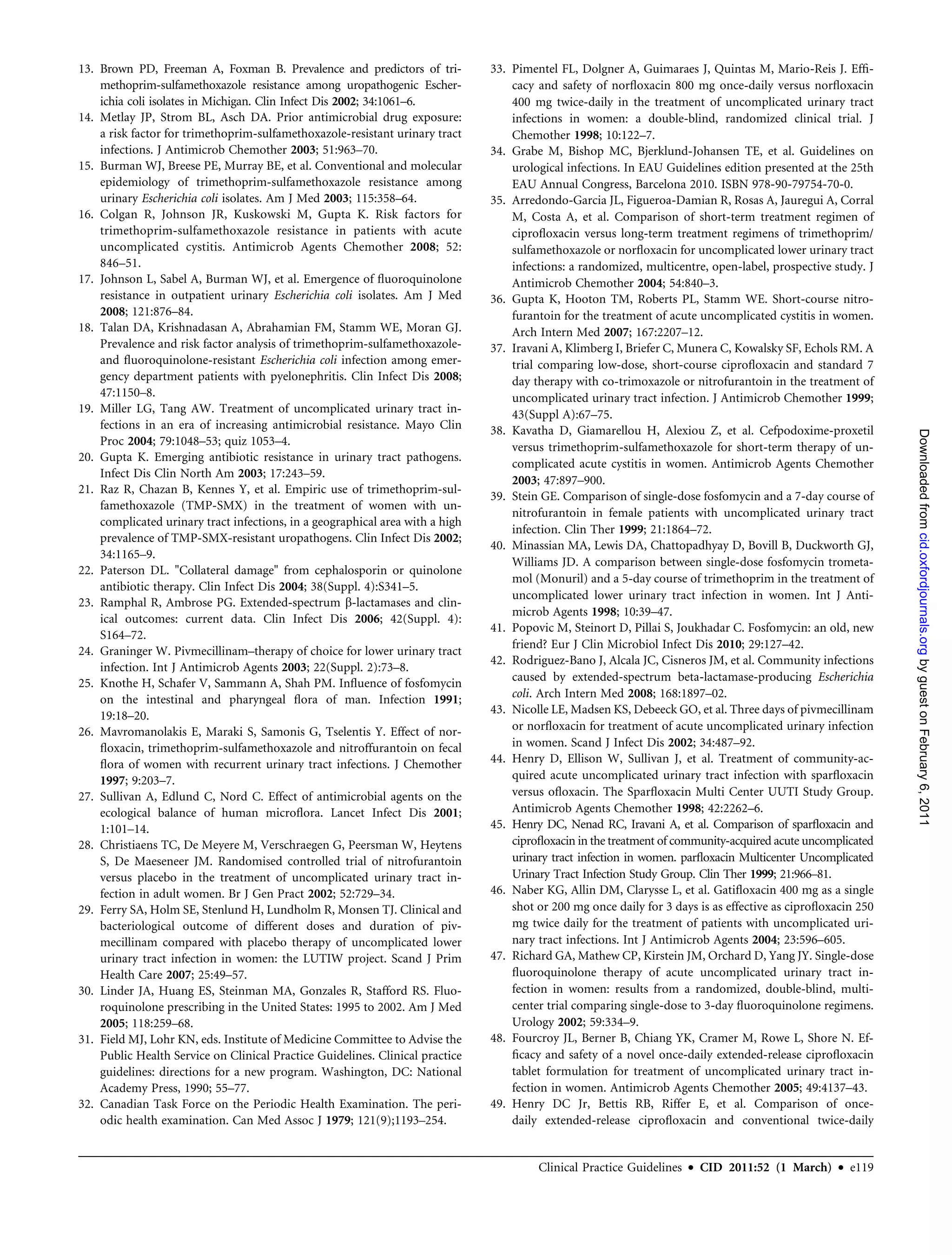 International clinical practice guidelines for the treatment of acute ...