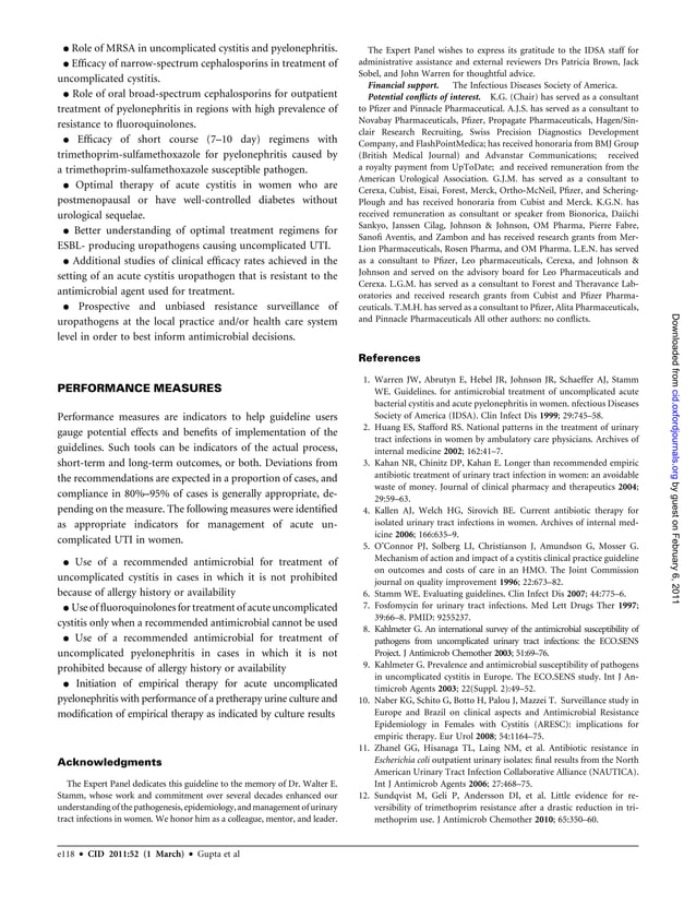 International clinical practice guidelines for the treatment of acute ...