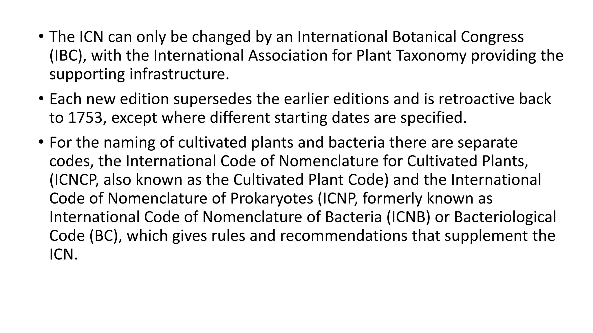 International Code of Botanical Nomenclature (ICBN).pptx