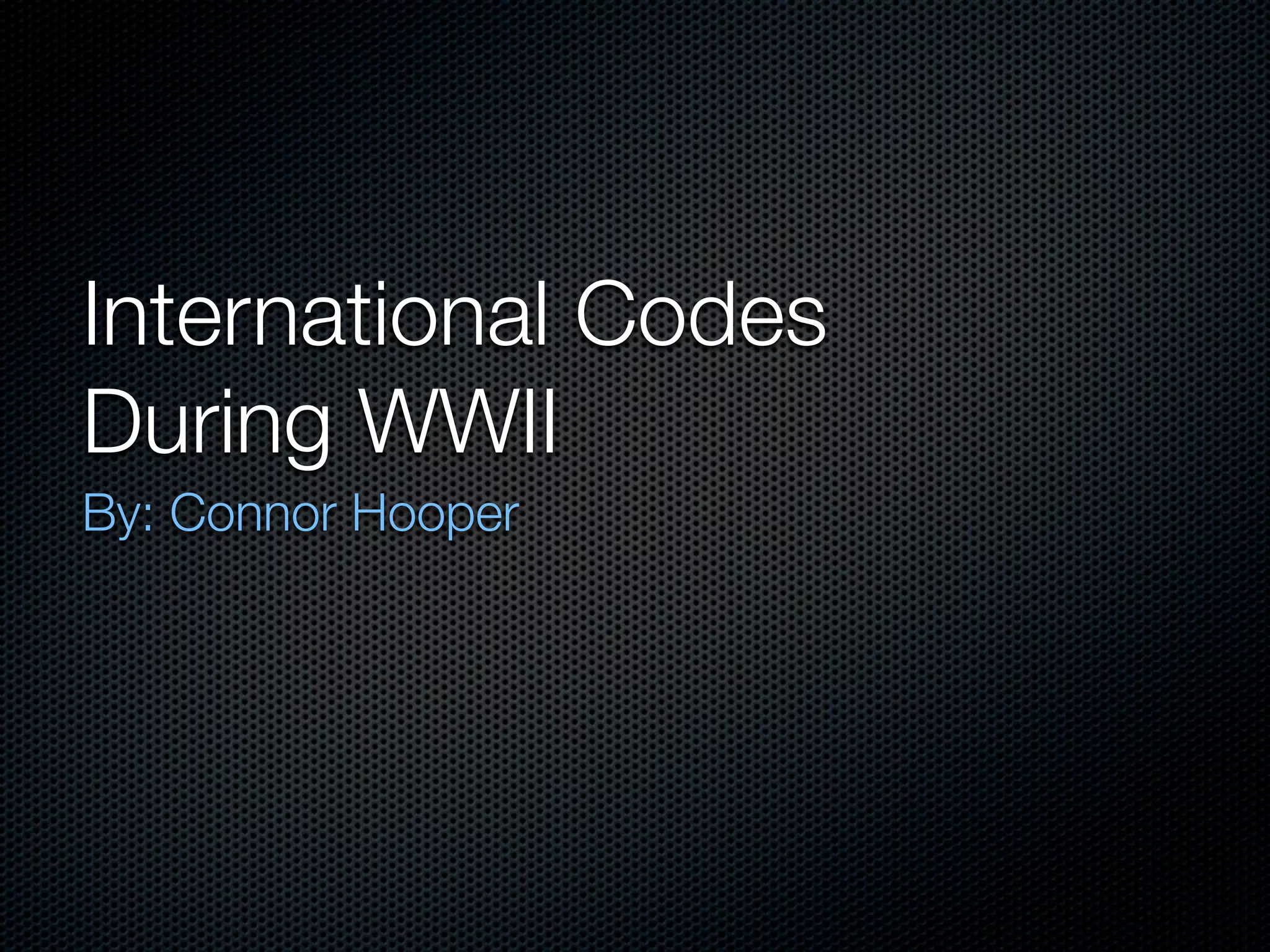 International Codes | ZIP