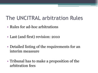 International commercial arbitration under the icc rules a critical ...