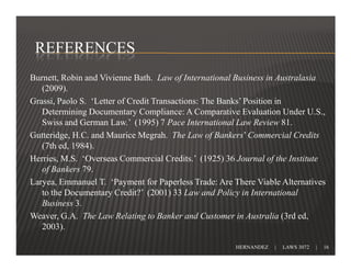 Red Clause Letters of Credit | PDF