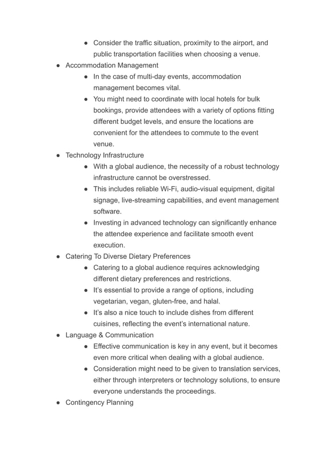 Key Guidelines for Successful Conference Planning in 2025 | PDF