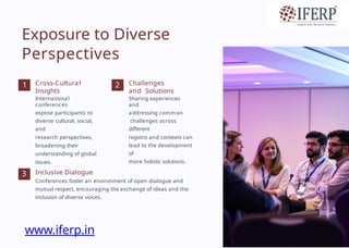 How International Conferences Foster Collaboration in Research ...