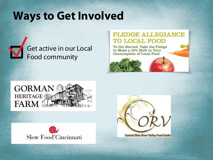 International Congress - Slow Food Movement Presentation