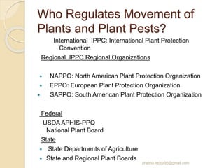 International conventions and national regulation | PPTX