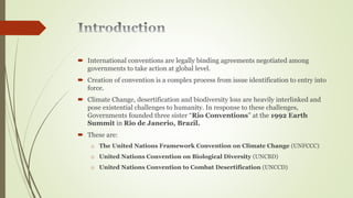 International Conventions on Forestry Issue | PPTX