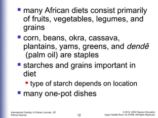 International cooking 08 Africa | PPT