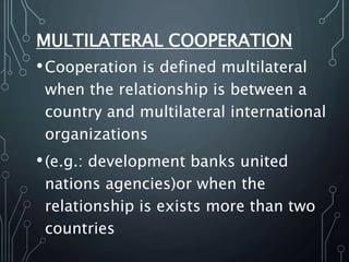 International cooperation and assistance | PPTX