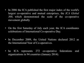 International cooperative alliance....pundir sir | PPTX