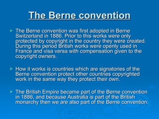International Copyright | PPT
