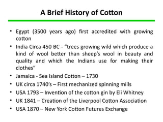 International Cotton Trading | PPT
