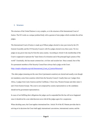 International Court of Justice | DOCX