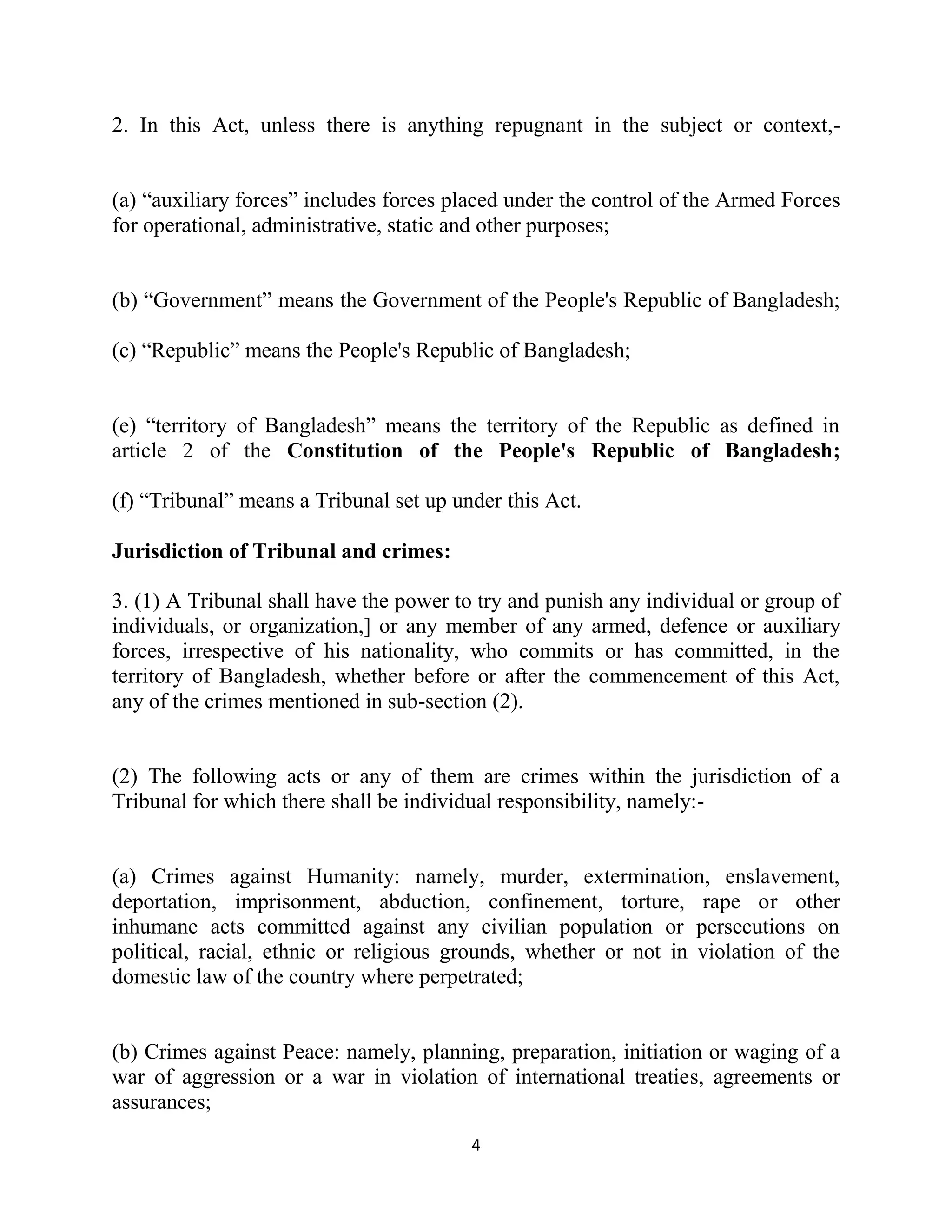 International crimes tribunals bangladesh | DOCX