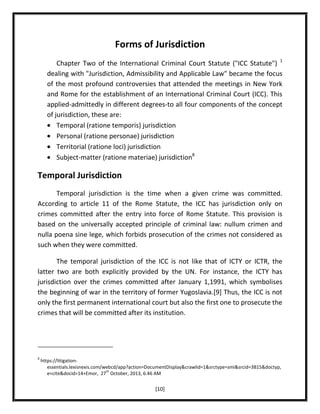 International criminal law | DOCX