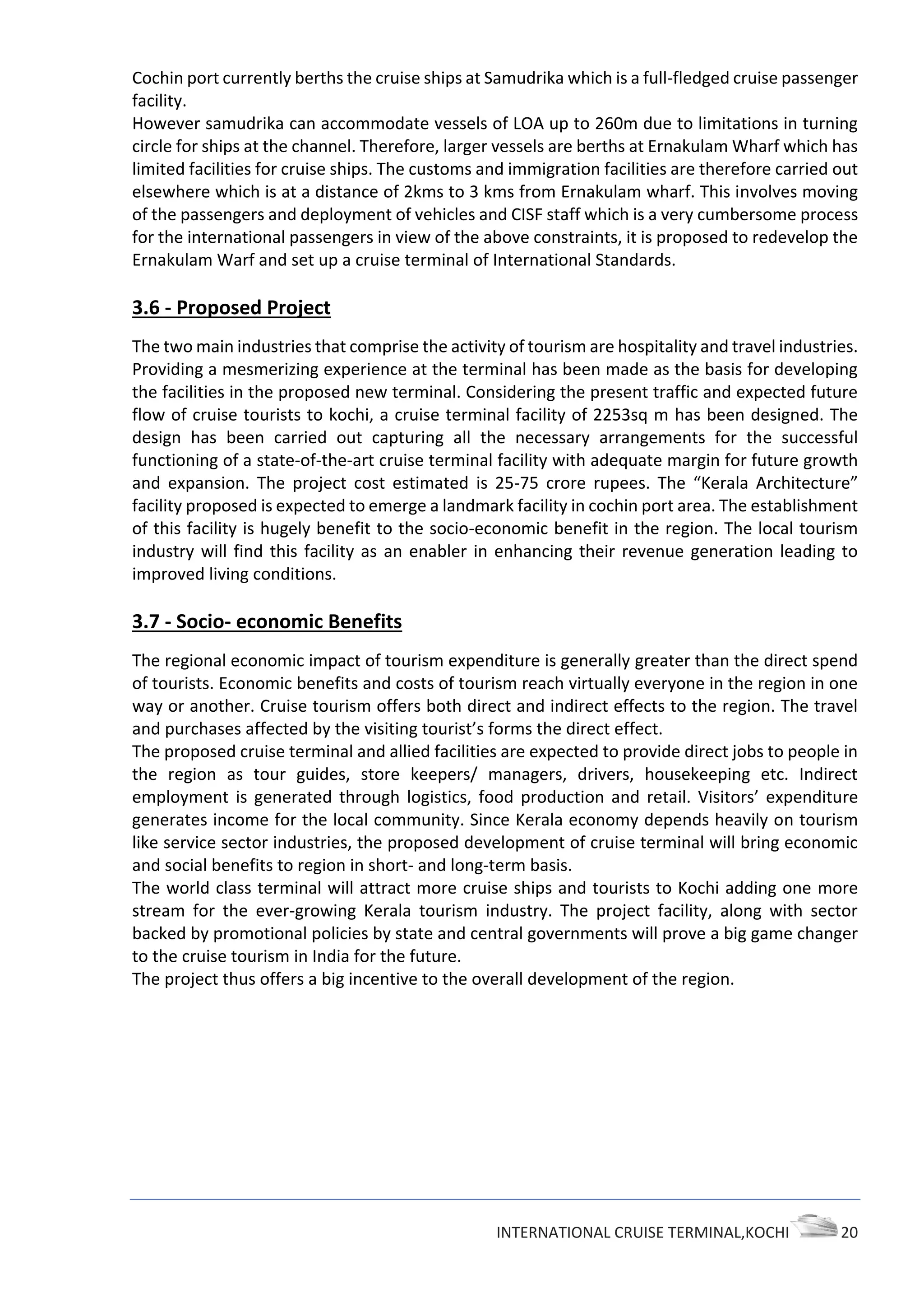 International cruise terminal thesis report | PDF