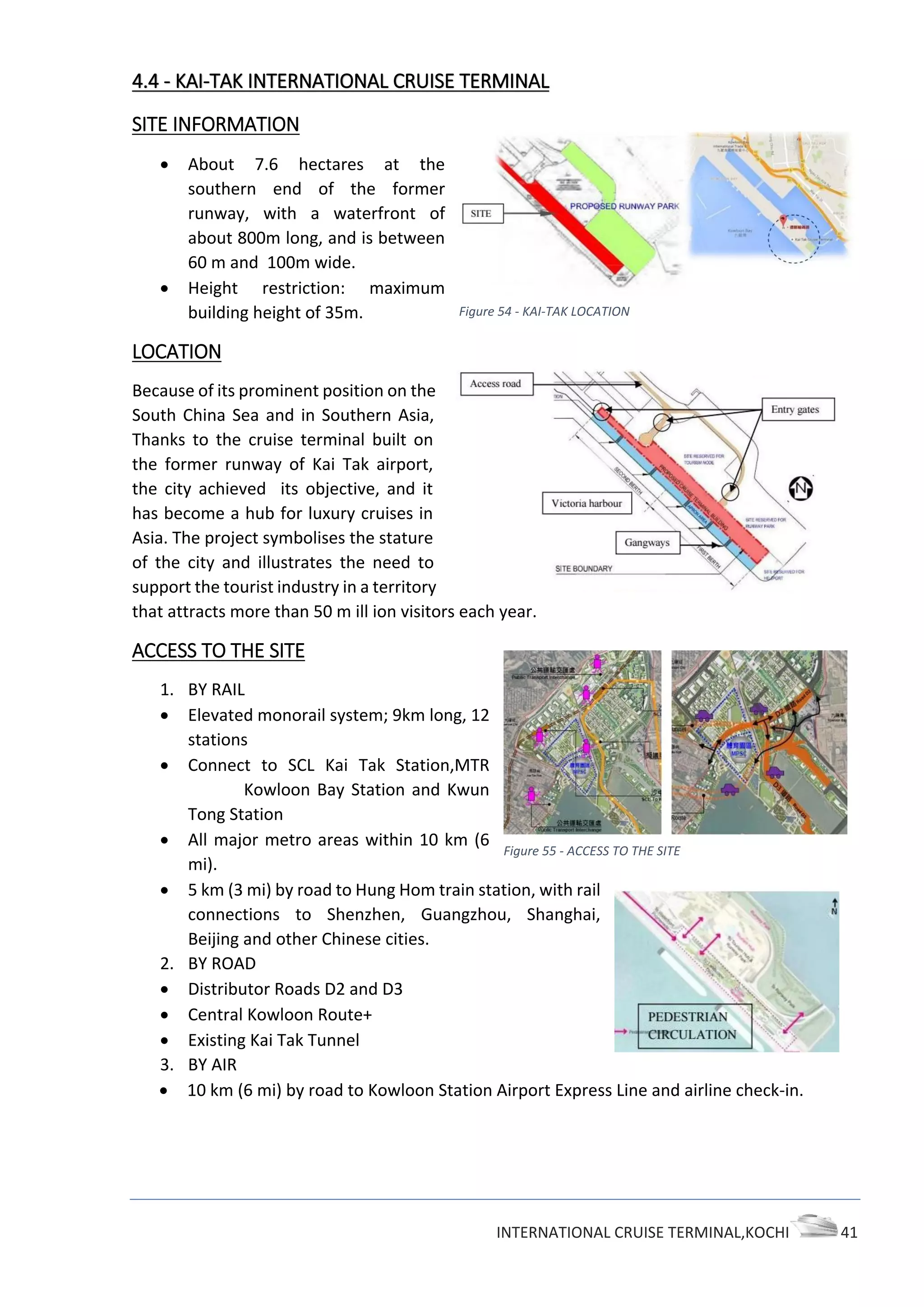 International cruise terminal thesis report | PDF