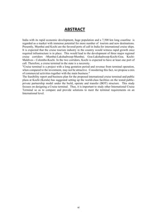International cruise terminal thesis report | PDF