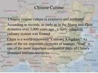 International cuisines | PPTX