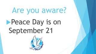 International day of peace | PPTX