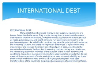 INTERNATIONAL DEBTINTERNATIONAL DEBT AND DEPENDENCY.pptx