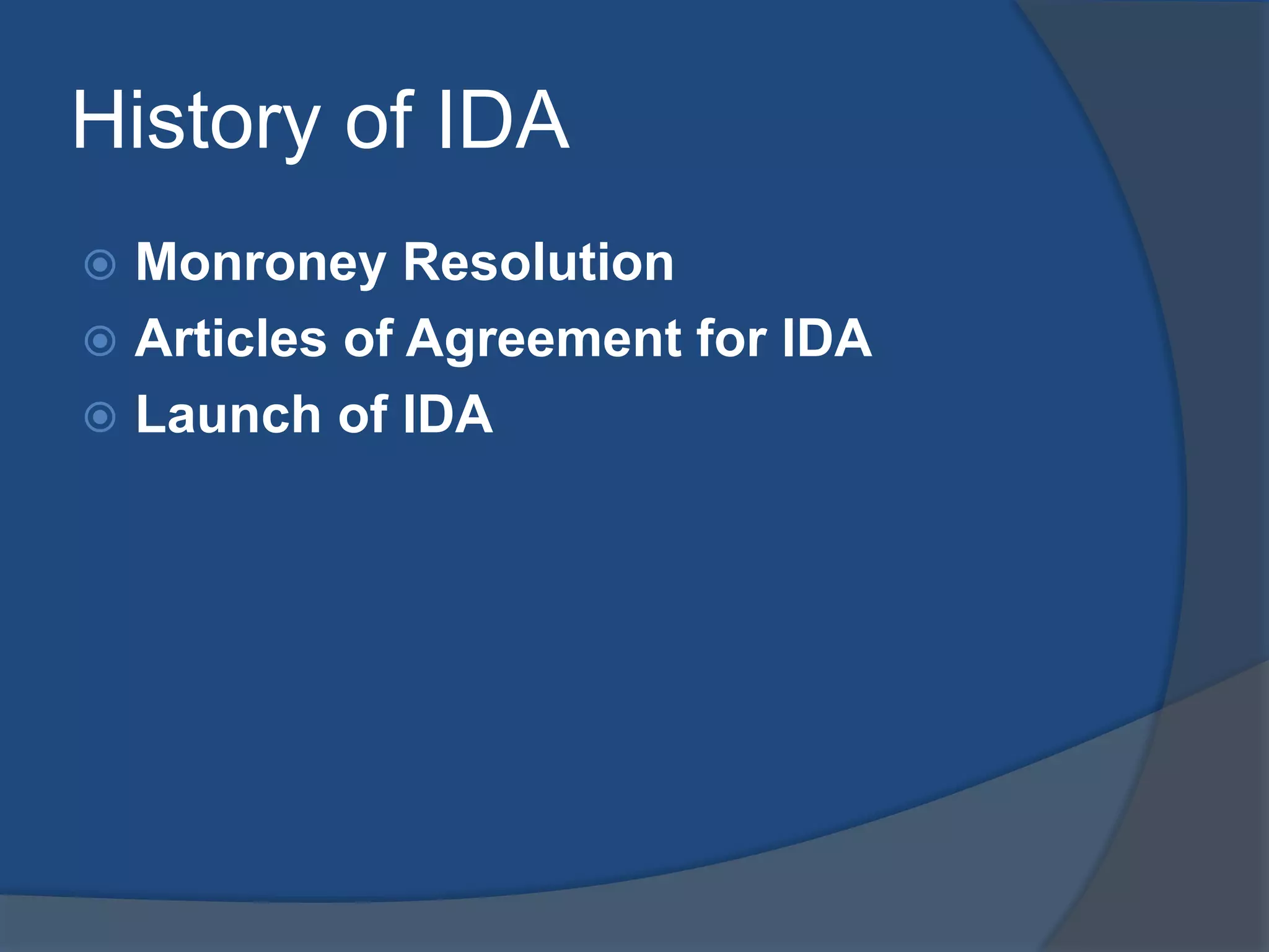 International development association | PPTX