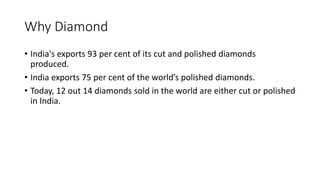 International diamond trade with dubai | PPT