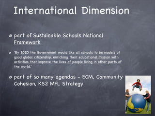 The International Dimension | PDF | Education