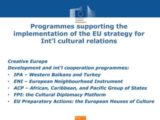 Creative Europe | PPT