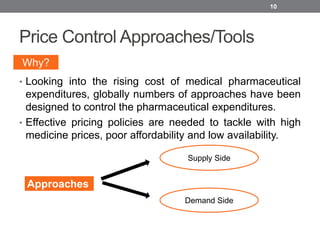International drug pricing policies | PPTX